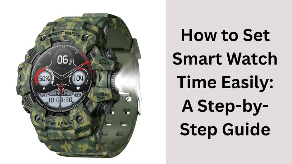 How to Set Smart Watch Time Easily – DiverseCloset
